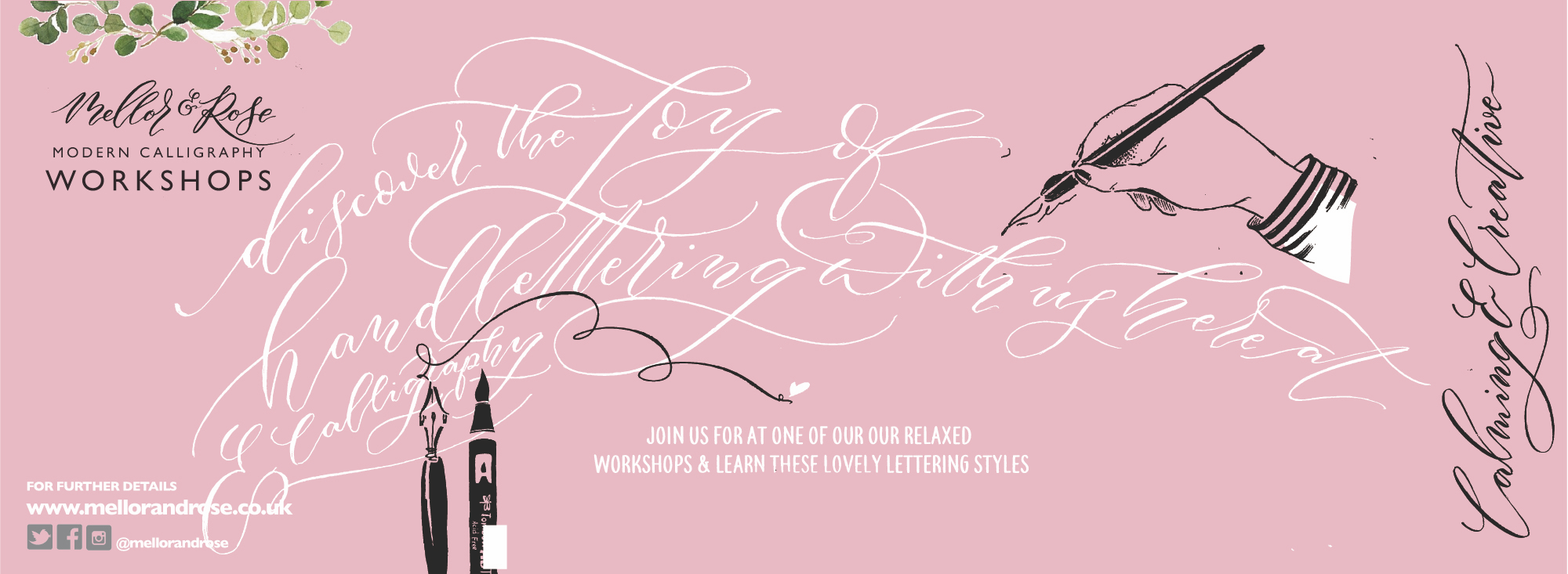 Handwriting Workshop - The Art of Letter Writing • Mellor & Rose