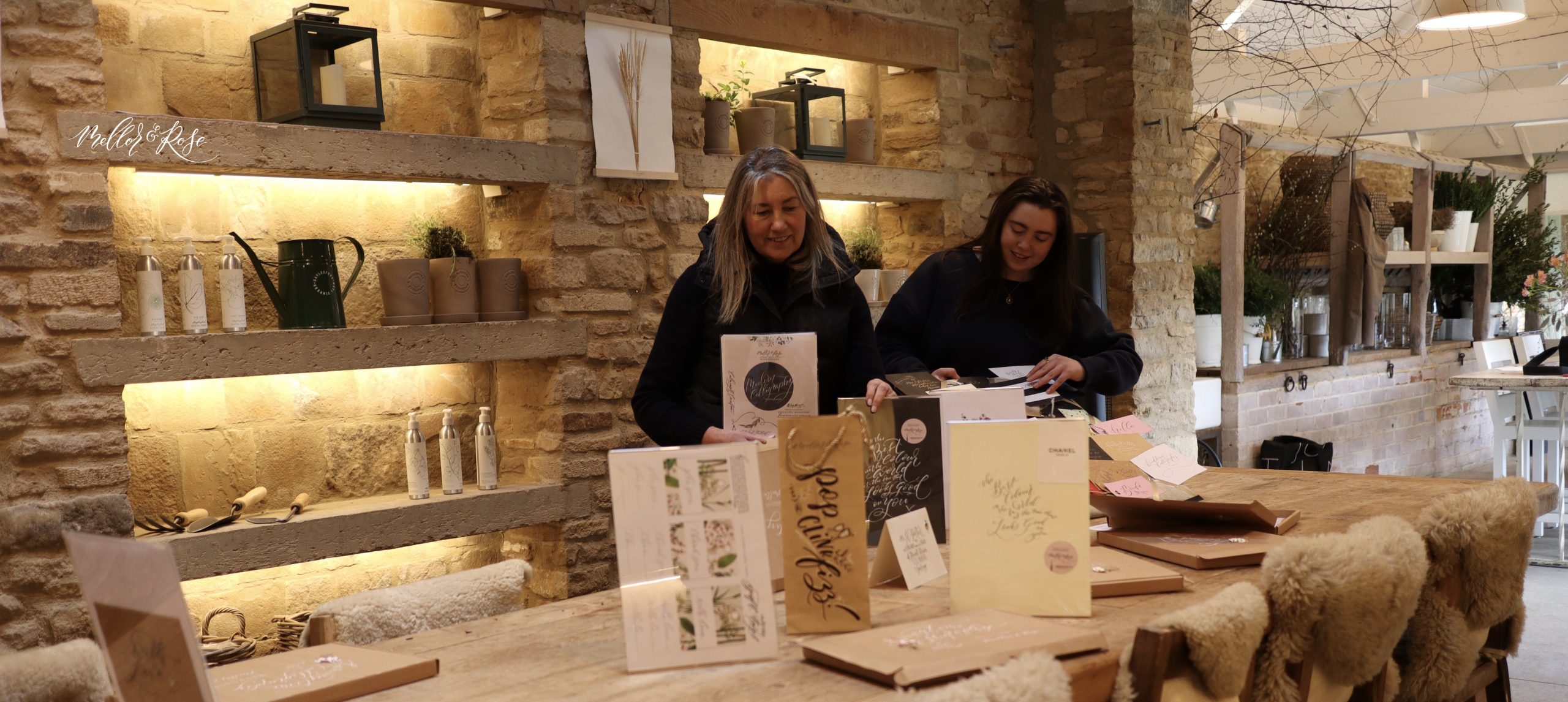 Mellor & Rose Calligraphy Design 2022 • Mellor & Rose