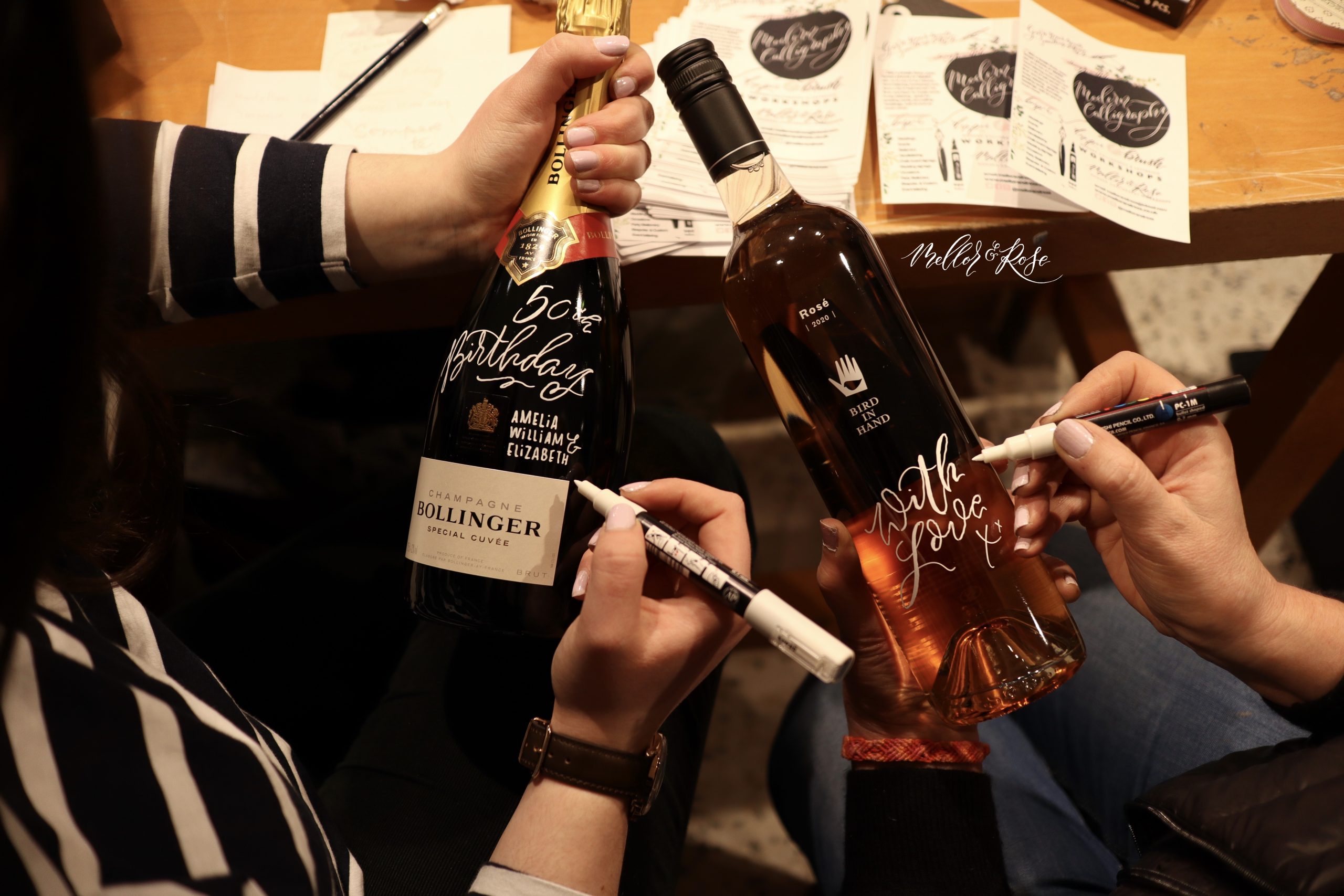 Mellor & Rose Calligraphy Design 4 • Mellor & Rose