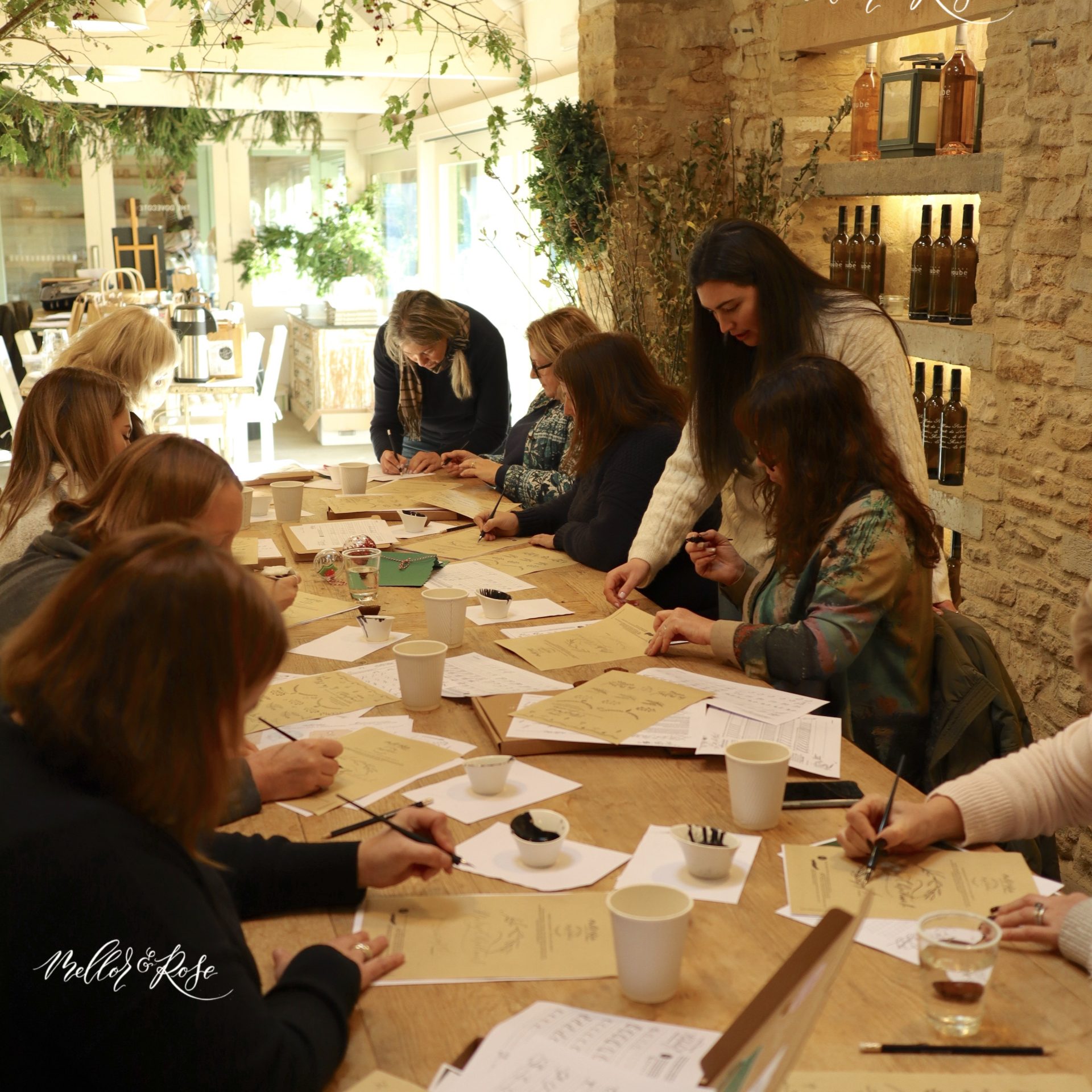 Modern Calligraphy Workshop with Mellor & Rose