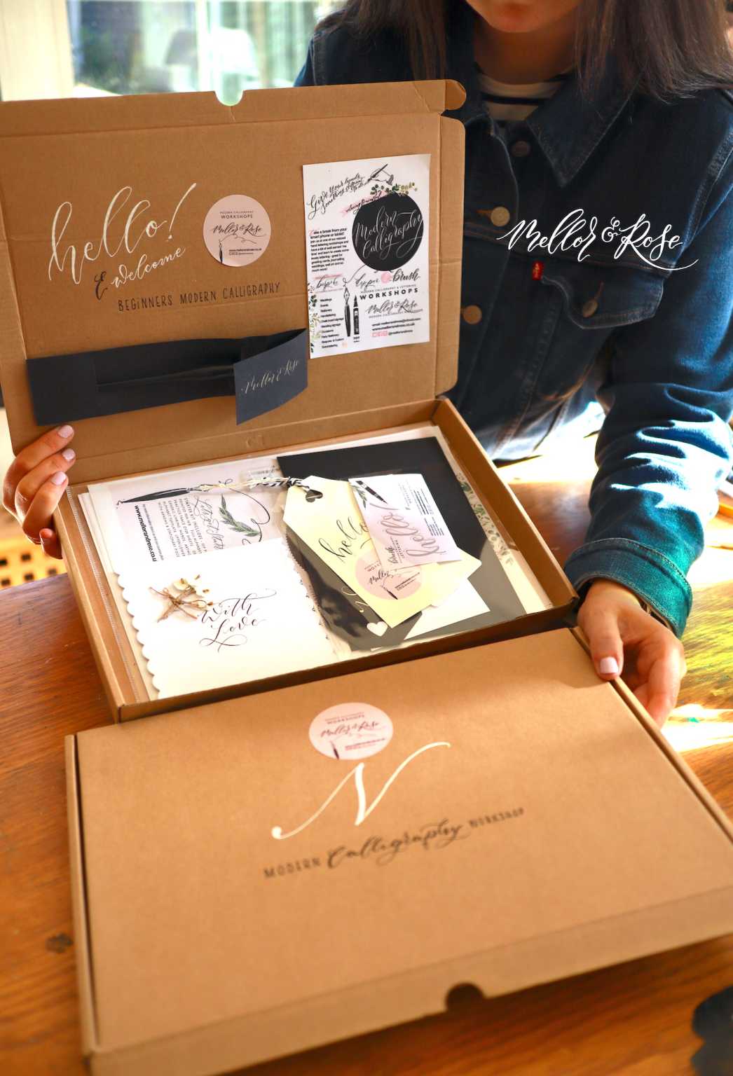 Modern Calligraphy Workshop at Eden Tearoom and Galleries